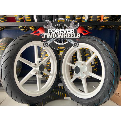 Jual wheelset velg vrossi v rossi plus ban diablo rosso sport ninja r ...