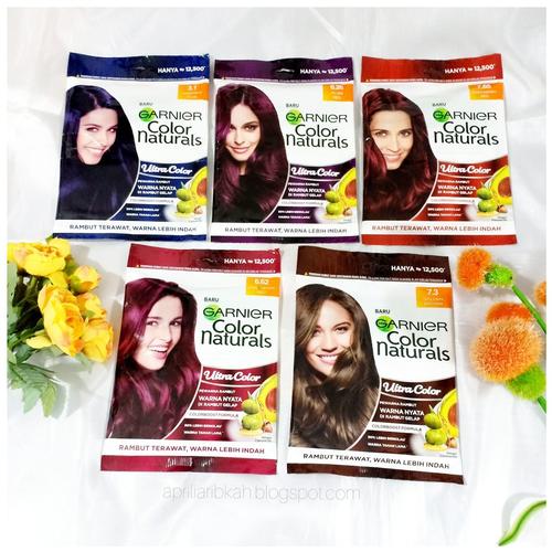 Jual [NATURAL] GARNIER COLOR NATURAL SACHET / GARNIER PEWARNA - MERAH ...