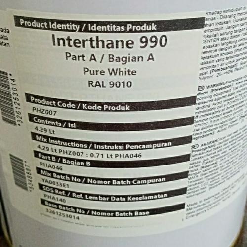 Jual International Paint - Interthane 990 RAL 9010 (Pure White) - Kota Bekasi - CV. Manddiri ...