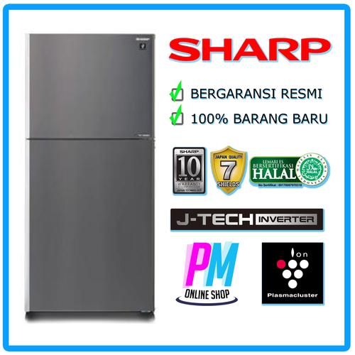 Jual KULKAS SHARP 2 PINTU SJ-IG762PM-SL New Grand Vetro II LEMARI ES - Jakarta Pusat - PM Online ...