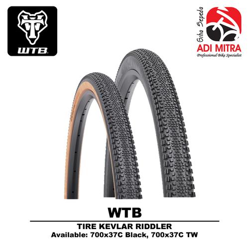 Jual Tire Kevlar WTB Riddler Ban Luar Sepeda - 700 x 37C BLK - Kota ...