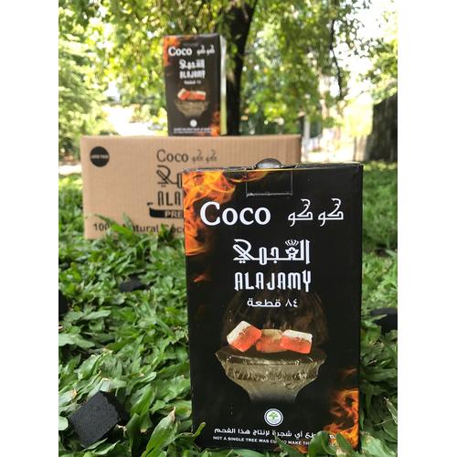 Jual Coco Al Ajamy - Arang Kelapa Cube Bricket Coconut Charcoal/ 1 kg ...