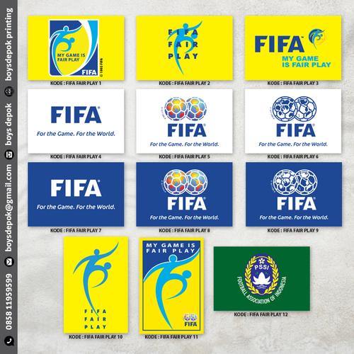 Jual Custom Bendera Bola Futsal PSSI, FIFA Fair Play - 1.5 x 1 - Kota ...