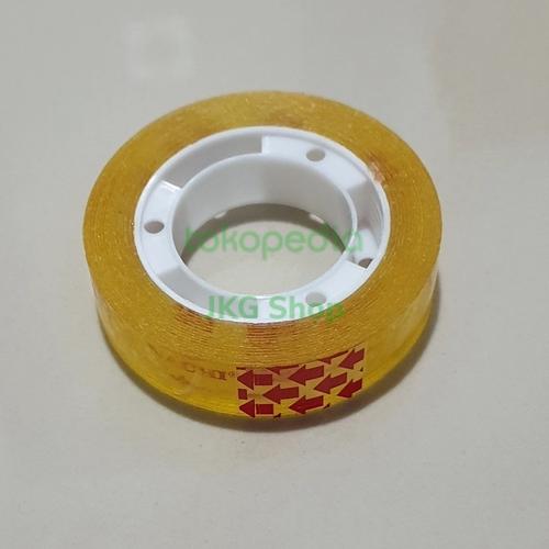 Jual Isolasi selotip tape bening kecil Nachi 12mm 1/2" x 25 yard - Kota ...