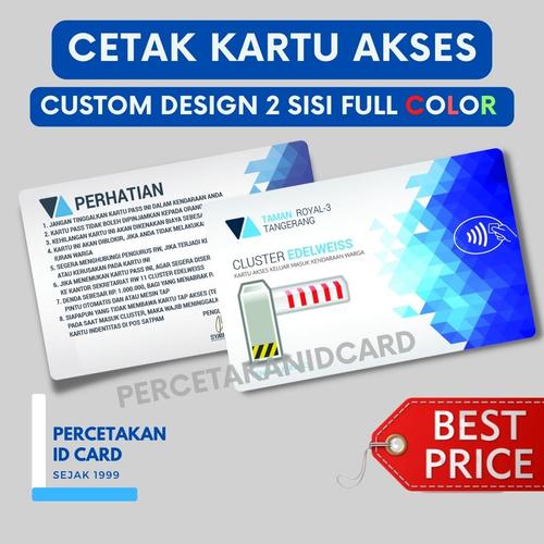 Jual CETAK KARTU ACCES RFID / CETAK KARTU RFID / SMART CARD - Proximity ...