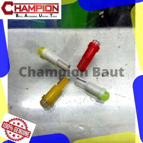 Jual LED T5 T6 12V bohlam speedometer dashboard indicator - Kuning ...