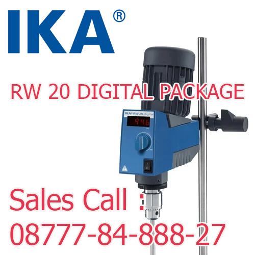 Jual Paket IKA RW-20 RW 20 Over head Stirrer Package Digital Original ...