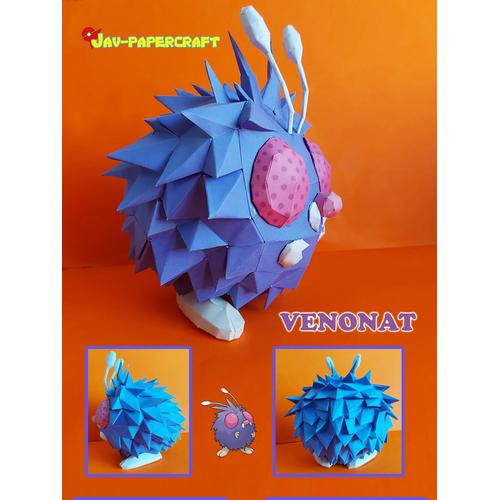 Jual Pokemon venonat Papercraft - Kab. Bekasi - Papercraft Tiviti ...