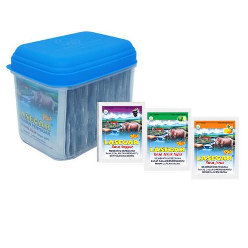 Jual Lasegar Plus Isi 24 Sachet Rasa Jeruk Free Canister - JERUK ...