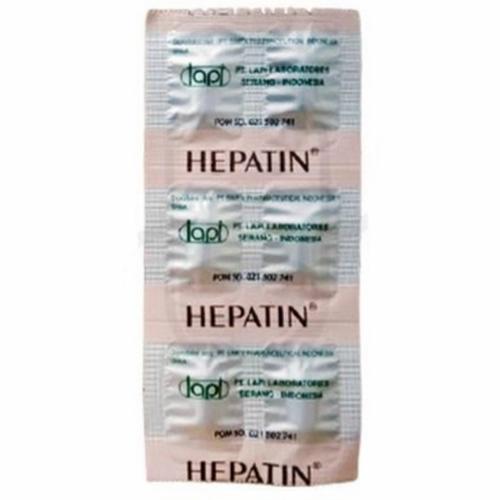 Jual hepatin kaplet 1 strip isi 6's 6kaplet 6 tablet lapi - Kab ...