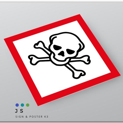 Jual STICKER LABEL MATERIAL B3 - BERACUN - S (10x10cm) - Kab. Malang ...