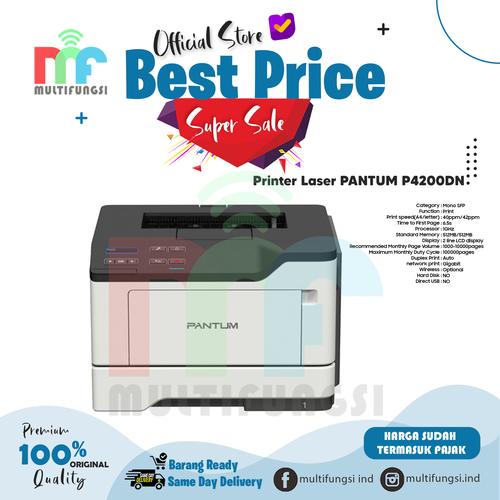 Promo Printer Laser PANTUM P4200DN / P4200 Duplex Network - Garansi ...