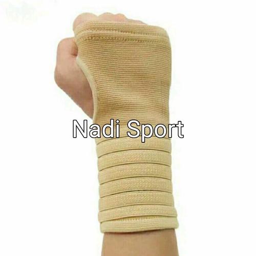 Jual Deker Pergelangan Tangan Deker Tangan Plam Suport - Cream, Allsize ...