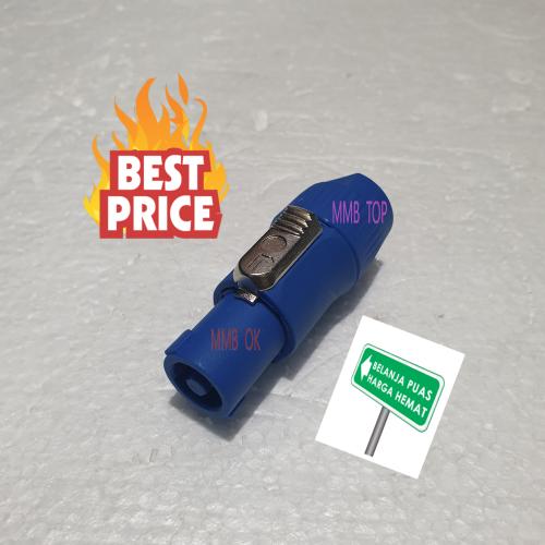 Jual Jack Audio Spicon MAX NL4FX / Jek Spikon Speaker BIRU - Kota ...