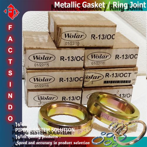 Jual RING JOINT R13 OCTAGONAL | RTJ 3/4" ANSI 600 CARBON STEEL ...