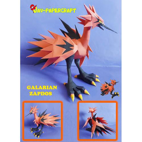 Jual Pokemon galarian zapdos Papercraft - Kab. Bekasi - Papercraft ...