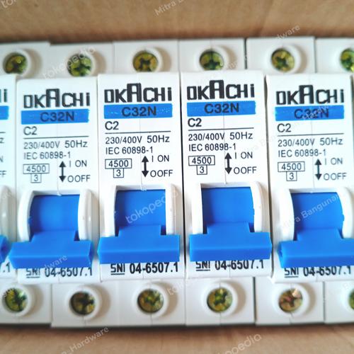 Jual Mcb Okachi Murah SNI 1 Phase 2A 4A 6A 10A Ampere - 10A - Kab. Kubu ...