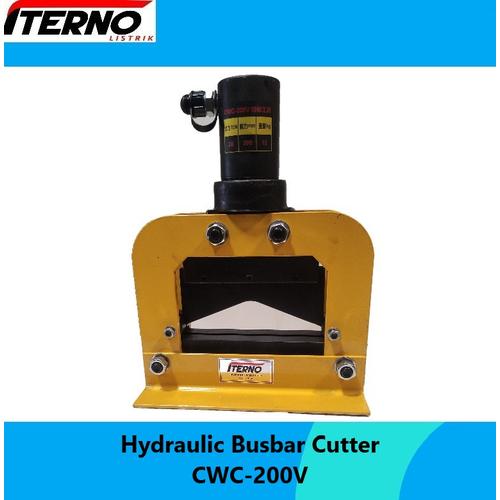 Jual Hydraulic Busbar Cutter Cutting CWC-200V Potong Busbar Hidrolik ...