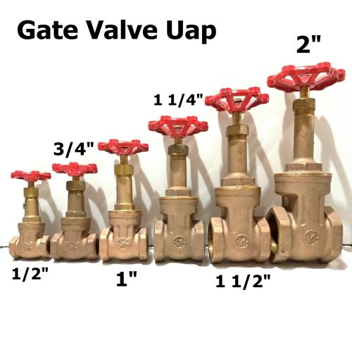 Jual Gate Valve Uap 1" Kuningan Brass Globe Valve Steam 1 inch - Bukan ...