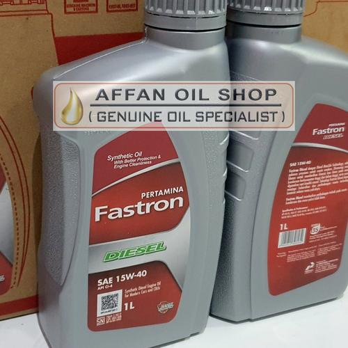 Jual Fastron Diesel 15W-40 1L (Pertamina Genuine Oil ) - Kab. Karawang ...