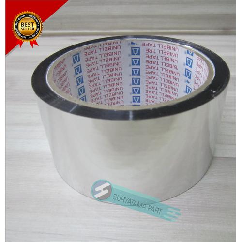 Jual Isolasi Duct Tape AC Aluminium Metalized Tape Unibell ORIGINAL ...