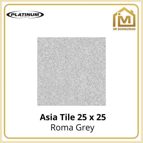 Jual Keramik Lantai 25x25 Asia Tile Roma Grey / Brown - Roma Grey ...