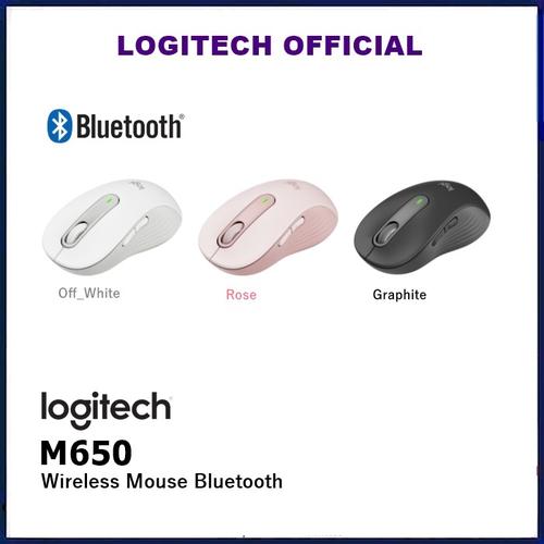 Jual Logitech M650 Wireless Mouse Bluetooh M650/L M 650 - Off White ...
