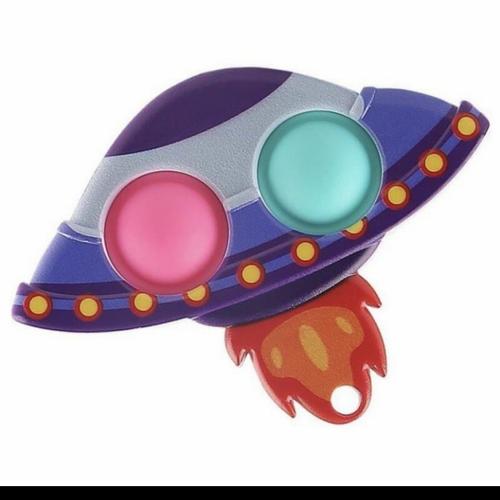 Jual Mainan simple dimple space NASA astronot alien UFO Rocket fidget ...