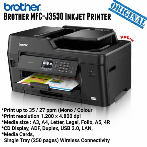 Jual PRINTER BROTHER MFC-J3530 - J3540DW Putih - Jakarta Barat - xrcom ...