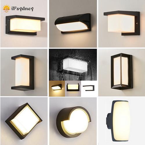 Jual Lampu Dinding Luar Ruangan Gaya Modern Dan Minimalis - D, White ...