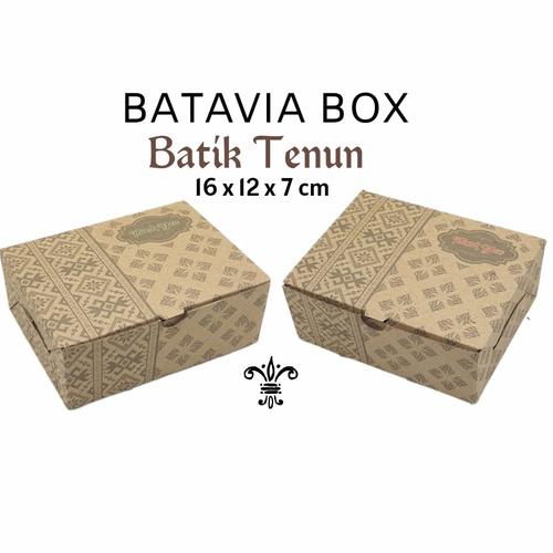 Jual Box snack serbaguna uk 16x12x7 motif Batik Tenun - Hijau - Kota ...