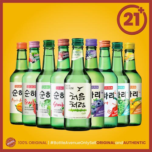 Promo Soju Import Chum Churum Soju Korea Rasa Lengkap 360 Ml - Citron ...