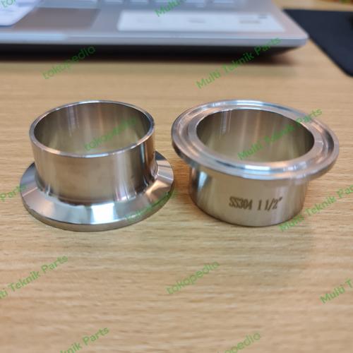 Jual Ferrule Sanitary SS304 1 1/2"(inch) Stainless Steel - Jakarta ...
