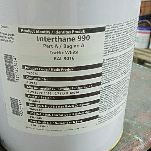 Jual International Paint - Interthane 990 RAL 9016 (Traffic White ...