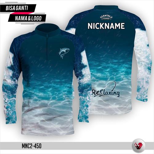 Jual BAJU MANCING MANIA ORIGINAL JERSEY FISHING KERAH SLETING - S - Kab ...