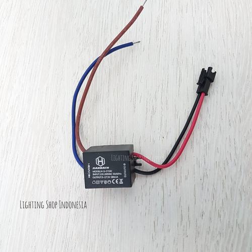 Jual trafo untuk lampu dinding lampu spotlight led 3-5w 3w 4w 5w ...