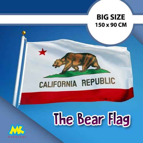 Jual Bendera California / the Bear Flag - Kota Bekasi - mushikyo ...