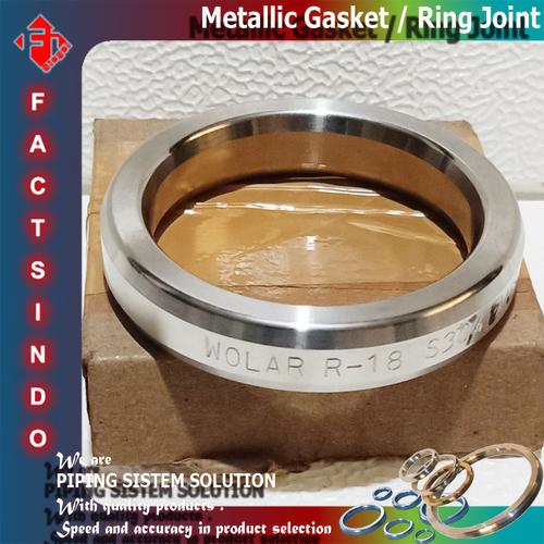 Jual RING JOINT R18 OCTAGONAL | RTJ 1-1/4" Ansi 1500 SS304 |METALLIC ...