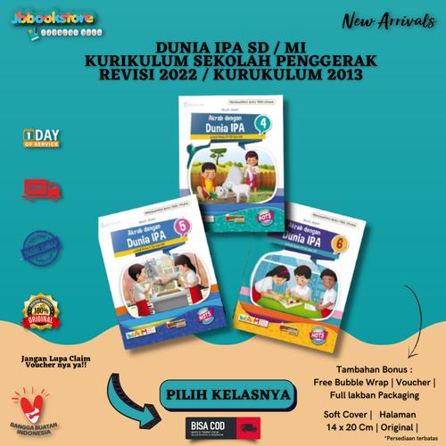 Jual IPA SD / DUNIA IPA SD KELAS 4 5 6 PLATINUM HOTS / REVISI 2022 ...