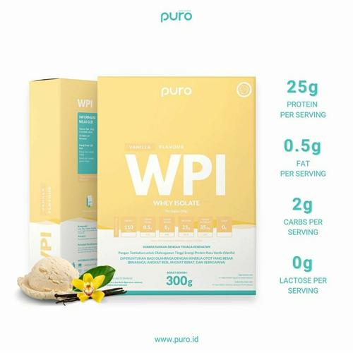 Jual PURO ISOPRO WPI 90 WHEY ISOLATE whey protein susu diet gym fitness ...