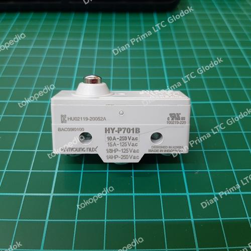 Jual Hanyoung Nux Limit Switch HY-P701B 1NO 1NC 10A 250Vac - Jakarta ...