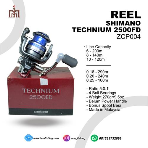 Jual REEL SHIMANO TECHNIUM - 2500 FD - Jakarta Timur - IMM Fishing | Tokopedia