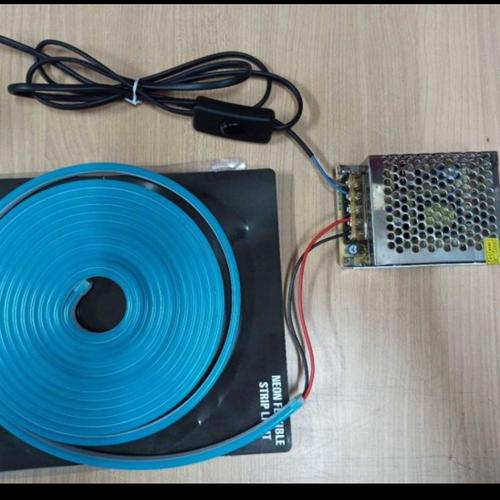 Jual paket komplit set neon flex 5m 5 meter plus adaptor - KABEL.ON OFF ...