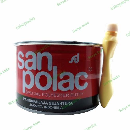 Jual DEMPUL SAN POLAC 1 KG + PENGERAS / DEMPUL BESI KAYU PLASTIK ...
