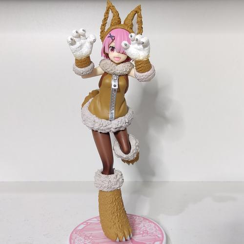 Jual Furyu SSS Figure Ram Wolf Rezero Kara Hajimeru Isekai Seikatsu ...