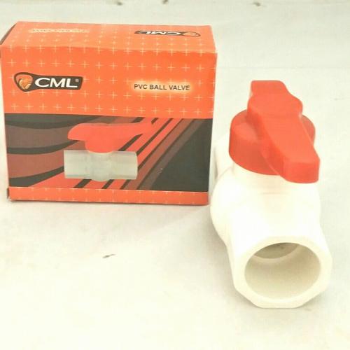 Jual stop kran pvc putih 1 inch camel ball valve 1 inch stop keran pvc ...