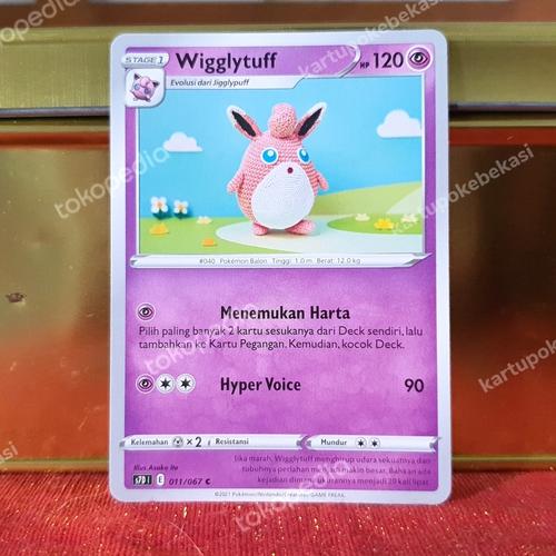 Jual Wigglytuff C S7D 011/067 kartu pokemon TCG Indonesia - Kota Bekasi - Kartupokebekasii ...