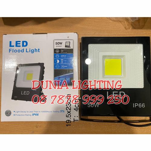 Jual LAMPU SOROT LED COB 50W FLOOD LIGHT 50WATT SPOTLIGHT 50 WATT - Jakarta Pusat - DUNIA ...