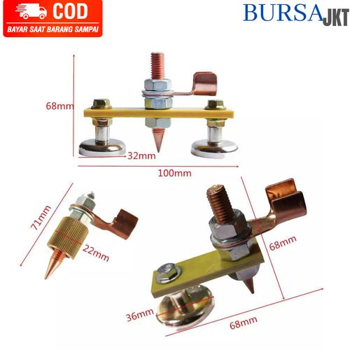 Promo KLEM TANG LAS LISTRIK MAGNET WELDING GROUND - DOUBLE - Jakarta ...