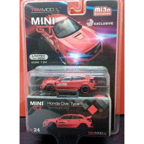 Jual MiniGT 1:64 Honda Civic Type R (FK8) time Attack 3,600 RD - Kota ...
